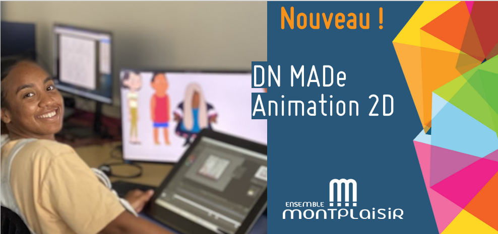 Ouverture DNMADe Animation 2D - Rentrée 2024 - ISTM